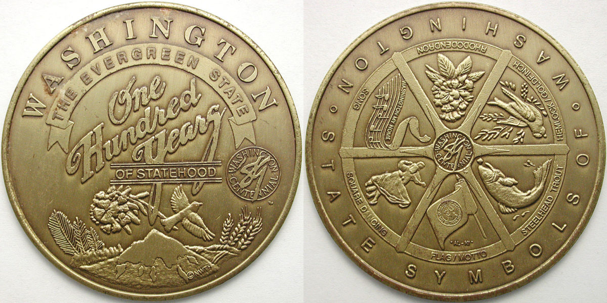 Washington State Centennial Medals – PNNA